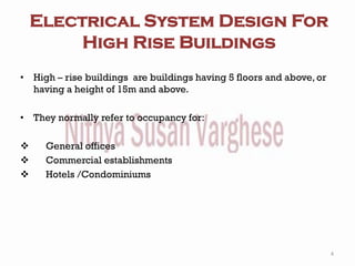 Electrical system design of garden project at belhaven (10 Storey High ...