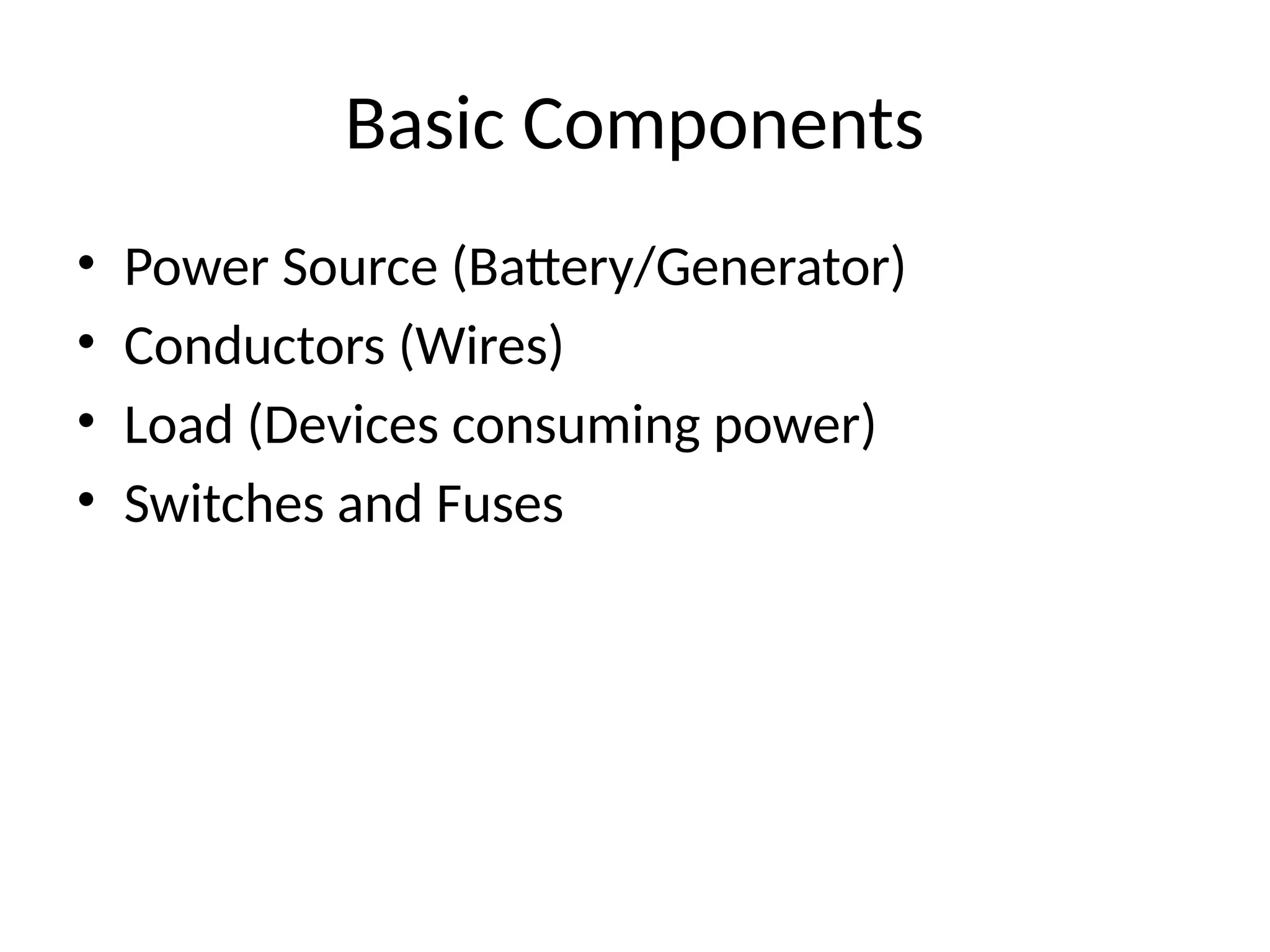 Electrical_System_Presentation.pptx_elec | PPT