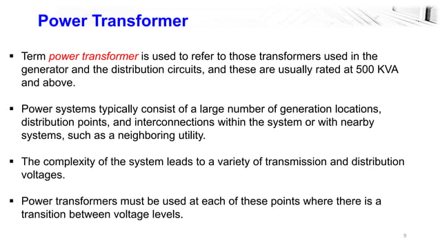 Power Transformer Protection | PPTX
