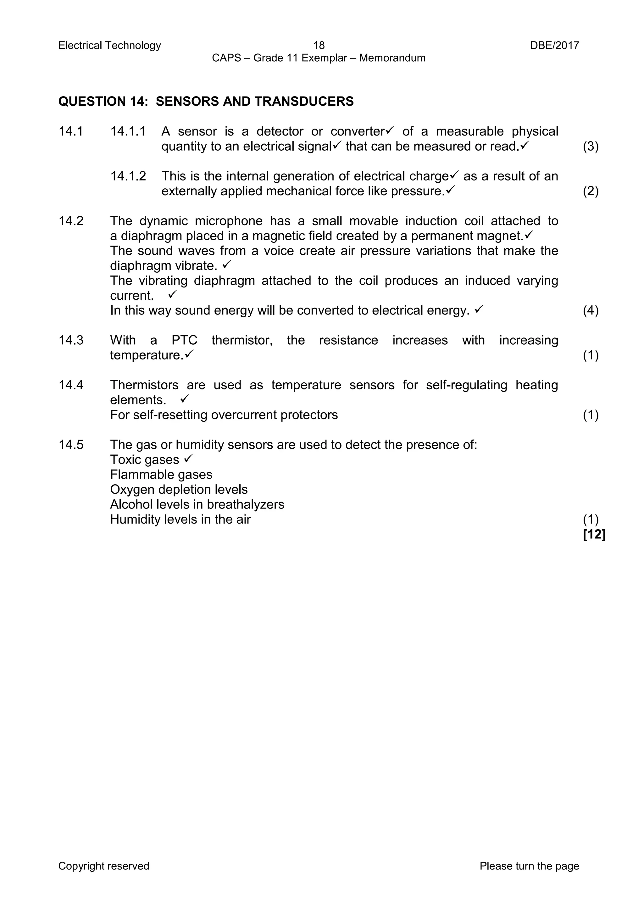 Electrical Technology Exemplar GR 11 2017 Memo Eng.pdf