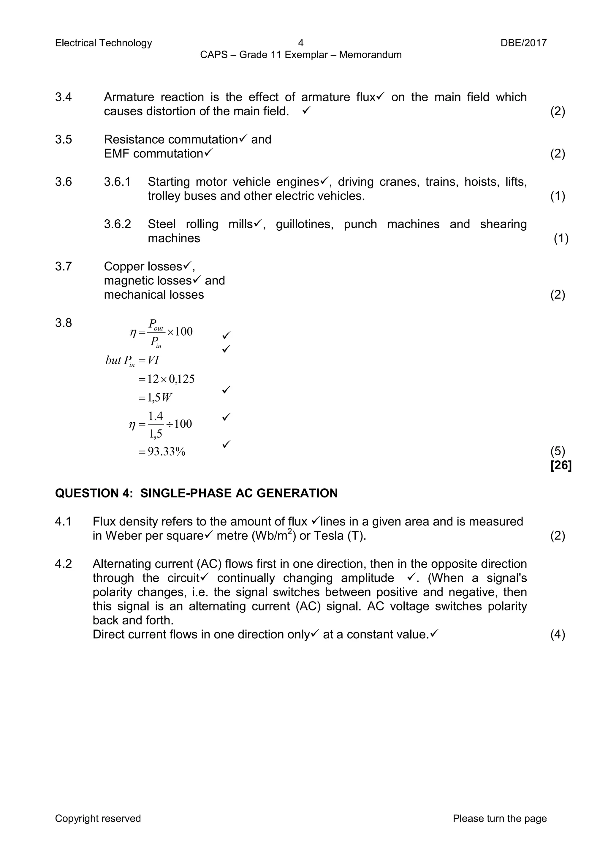 Electrical Technology Exemplar GR 11 2017 Memo Eng.pdf