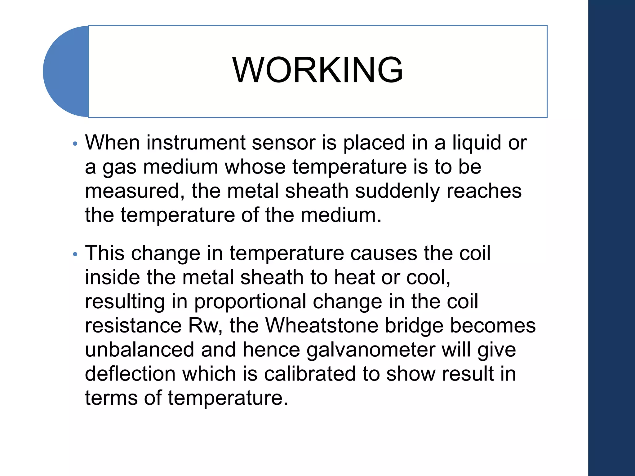 Electrical temperature measurement | PPTX