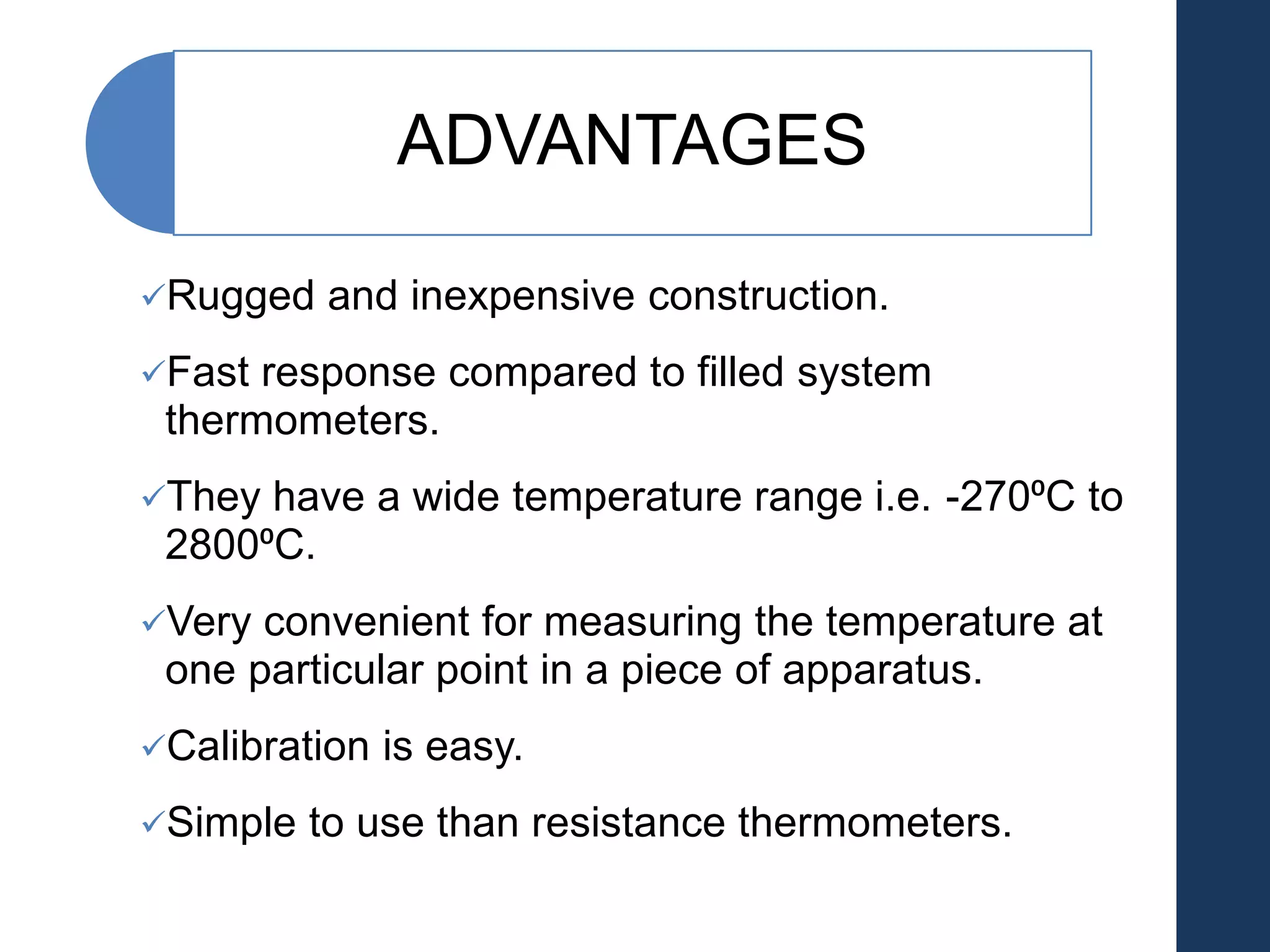 Electrical temperature measurement | PPTX