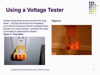 Electrical Test Equipment and devices in Works | PPTX