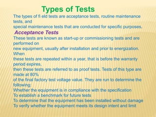 Electrical testing javid iqbal sodagar | PPTX