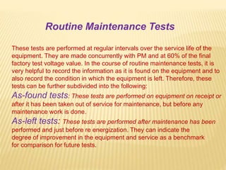 Electrical testing javid iqbal sodagar | PPTX | Science
