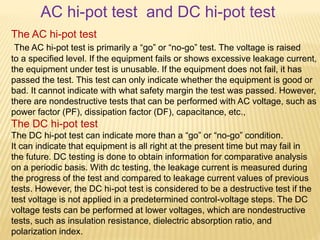 Electrical testing javid iqbal sodagar | PPTX | Science