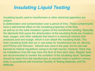 Electrical testing javid iqbal sodagar | PPTX