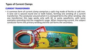 Electrical testing equipment clamp meters- Usage, operations and Safety ...
