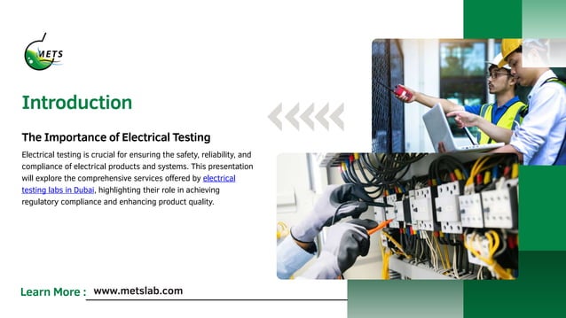 Electrical Testing Lab Services in Dubai.pptx