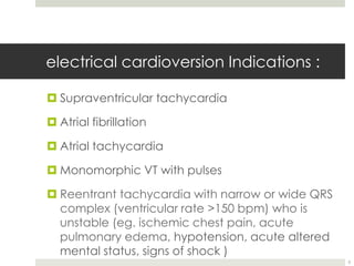 Electrical therapies in cpr | PPTX