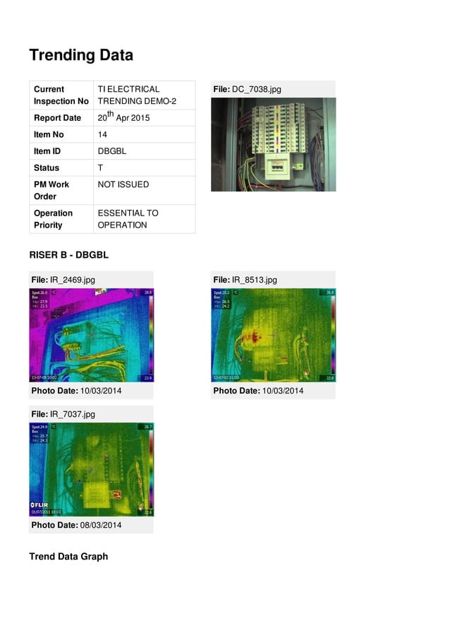 Electrical Thermal Imaging Report TICOR | PDF