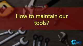 Electrical tool maintenance.pptx