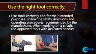 Electrical tool maintenance.pptx | Technology & Computing
