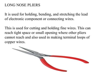 Electrical tools | PPTX