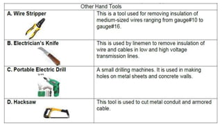Electrical Tools and Equipment.pptx