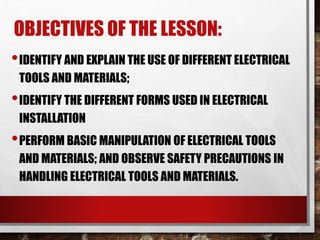 Electrical tools and materials.pptx