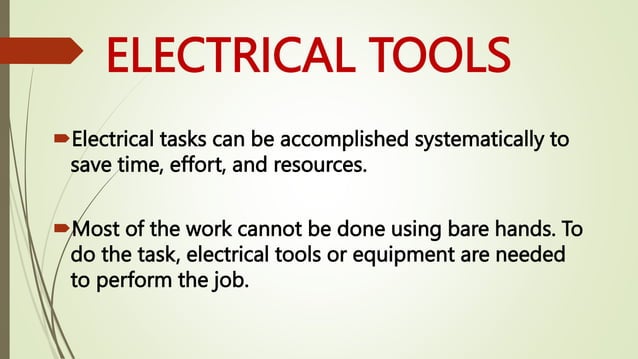 ELECTRICAL TOOLS AND MATERIALS TLE GRADE SEVEN.pptx