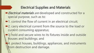 ELECTRICAL TOOLS AND MATERIALS TLE GRADE SEVEN.pptx
