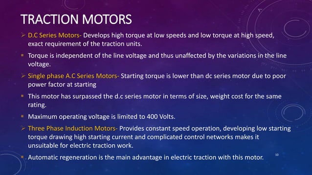 Electrical traction | PPTX | Rail Travel | Travel Type