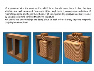 Electrical transformer working and construction | PPT