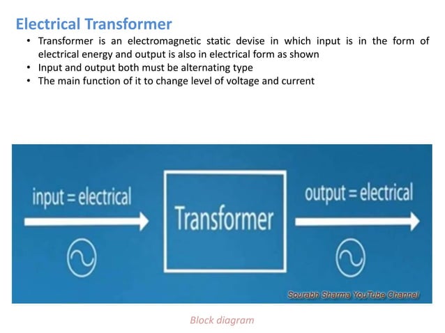 Electrical transformer working and construction | PPT