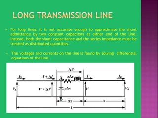 Electrical transmission line | PPTX