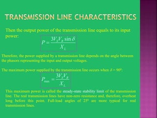 Electrical transmission line | PPTX