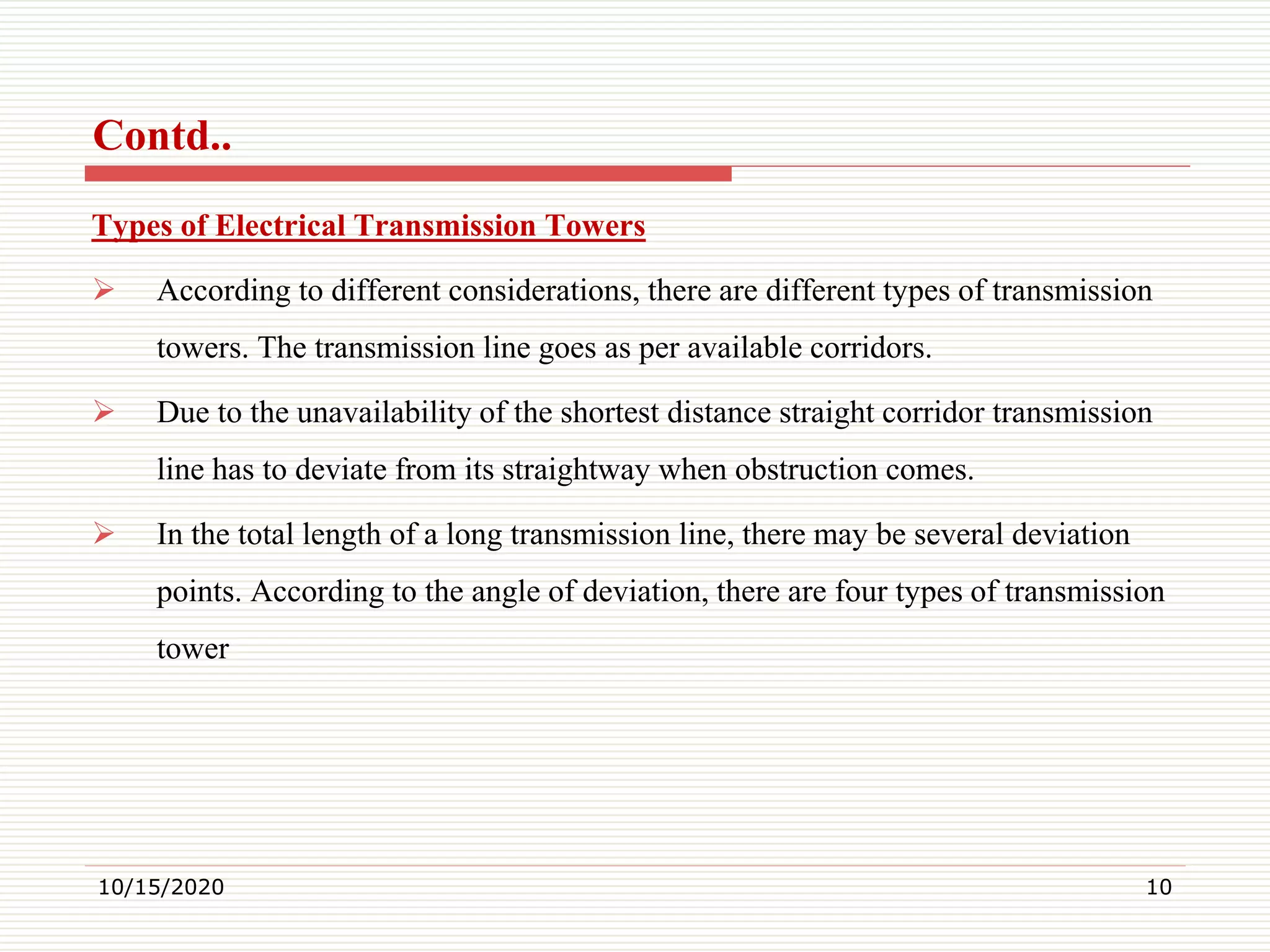 Electrical Transmission Tower: Types, Design and Parts | PDF