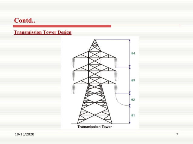 Electrical Transmission Tower: Types, Design and Parts | PDF | Civil ...
