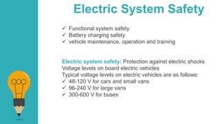 Electrical vehicle safety | PDF