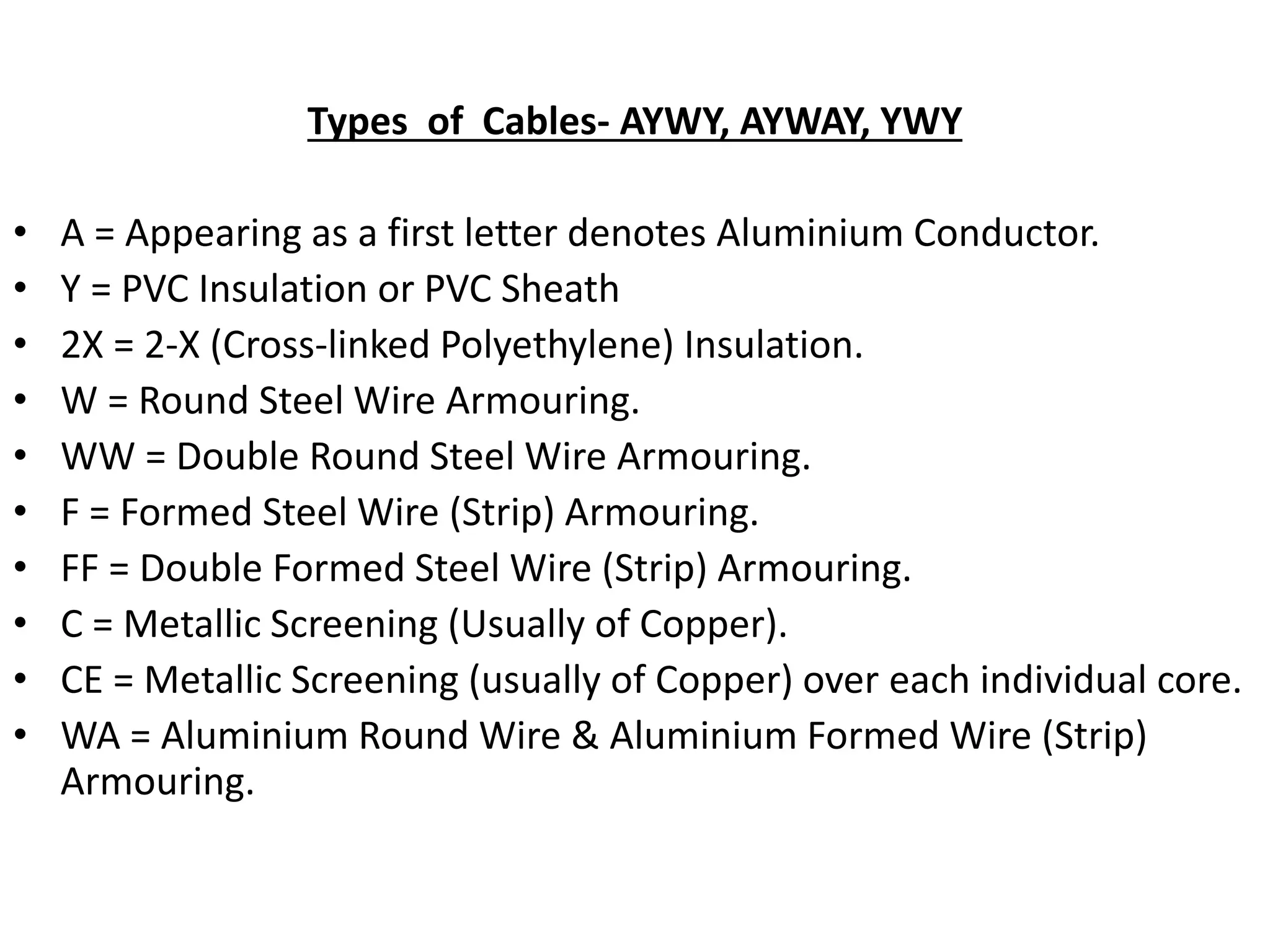 Basics Of Electrical Wires & Cables - Residential & Commercial Projects ...
