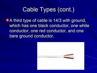 Electrical wiring | PPT