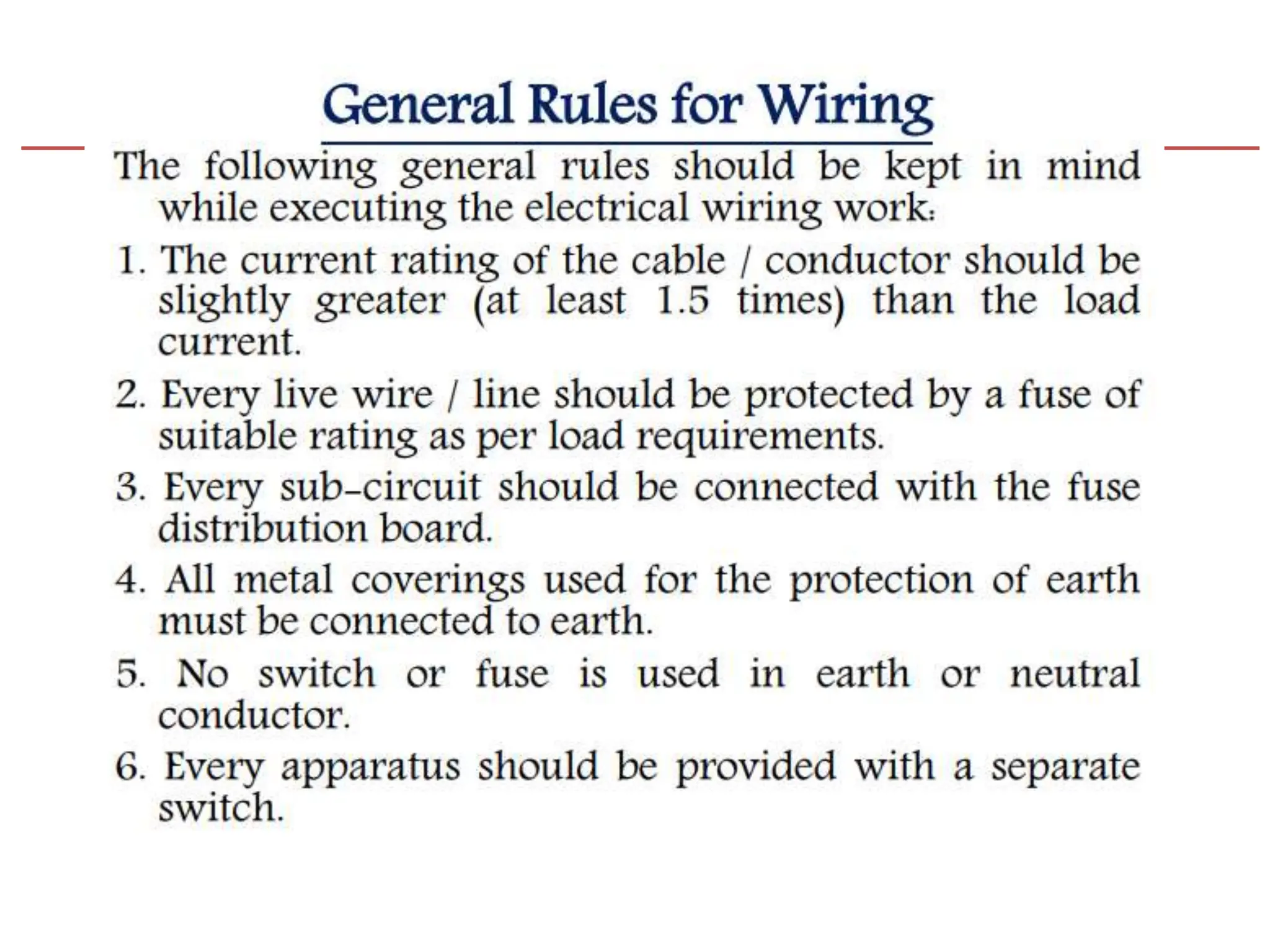 Electrical wiring &types, Earthing , fuses and its types | PPTX
