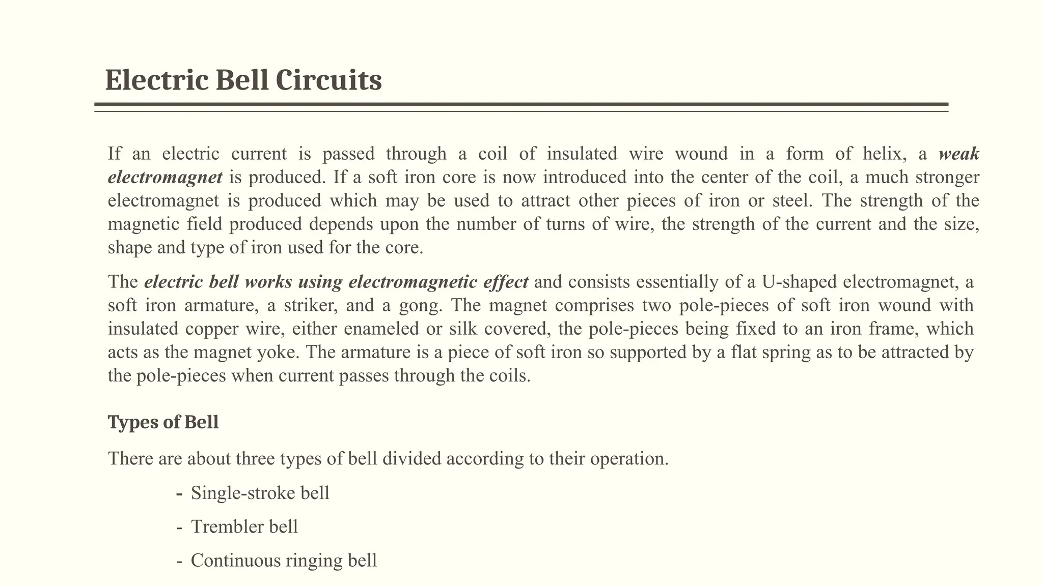 Electrical wiring circuits, lighting scheme and Bell.pptx