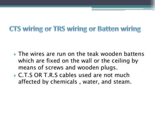 Electrical wiring system | PPTX