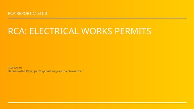 Electrical work permit RCA - LOGIC TREE ANALYSIS.pptx