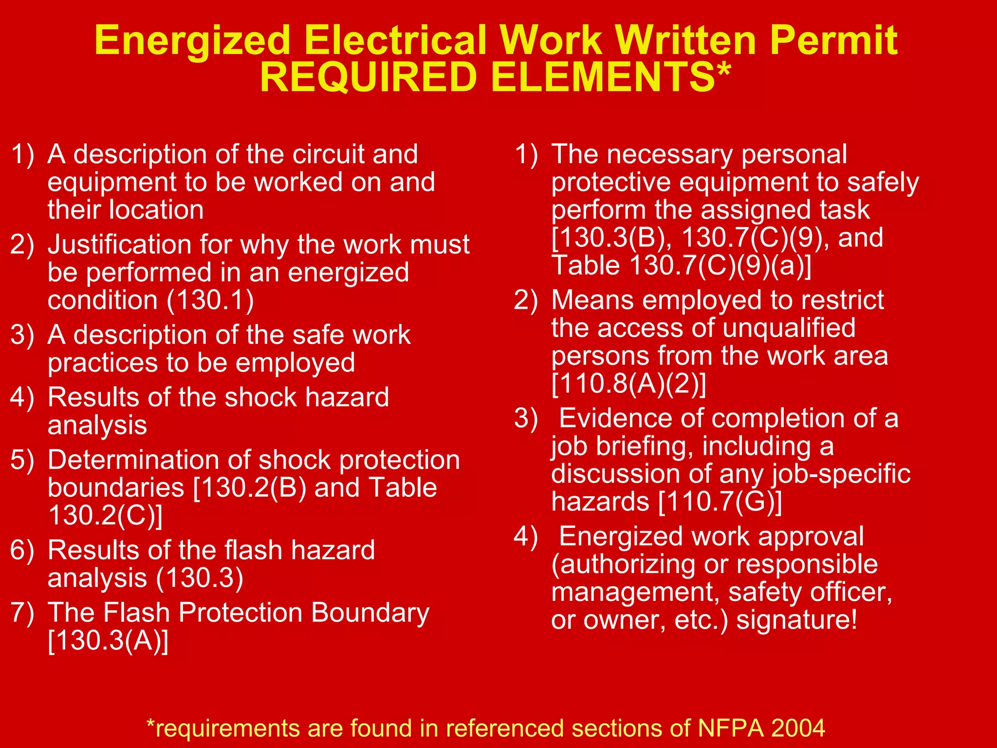 Electrical Workplace Safety | PPT