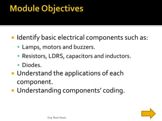 Electrical workshop module3 | PPTX
