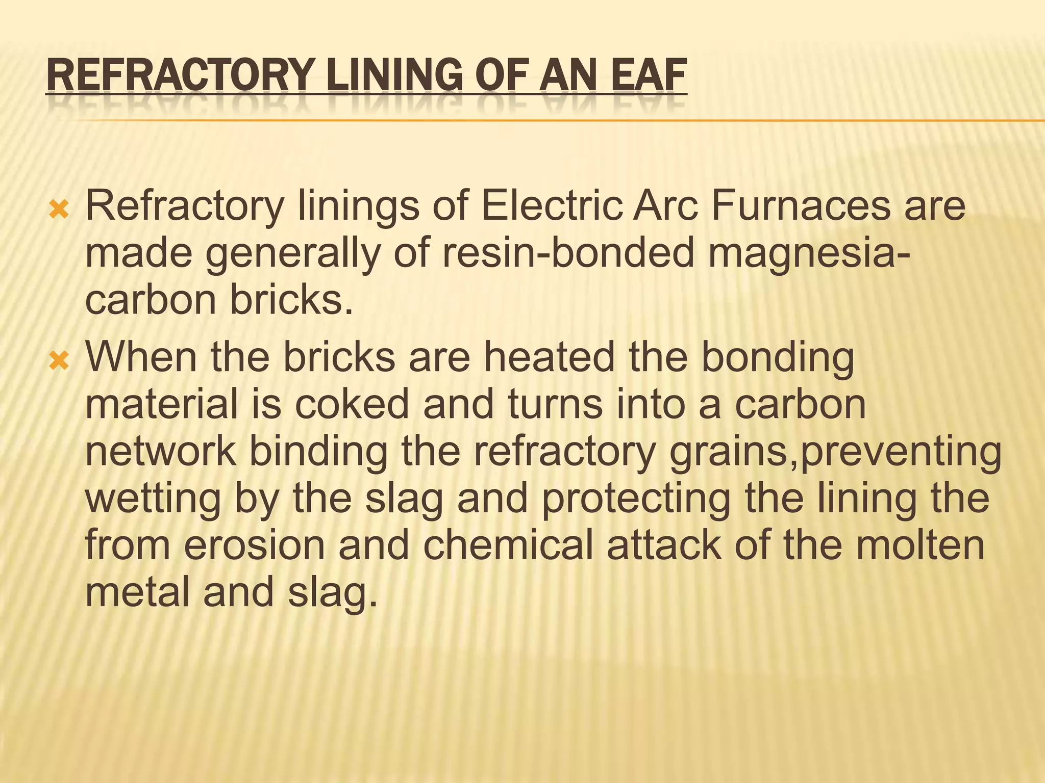 Electric arc furnace | PPTX