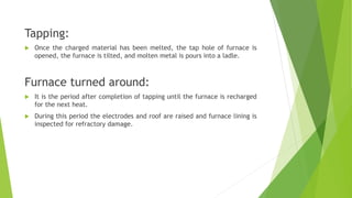 Electric arc furnace | PPTX