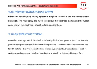 ELECTRIC ARC FURNACE AC (PART 1) - Layout & Components (steel ...