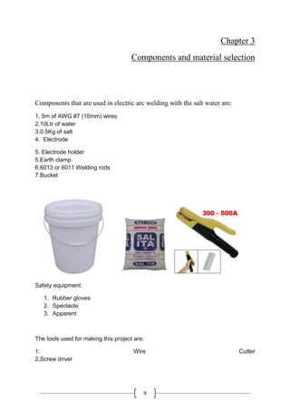 Electric arc welding through salt water converted (1) | PDF