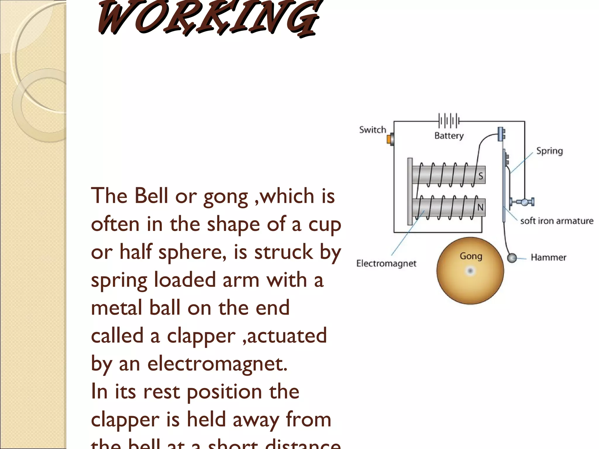 Electric bell | PPT