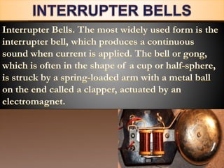 Electric bell | PPTX