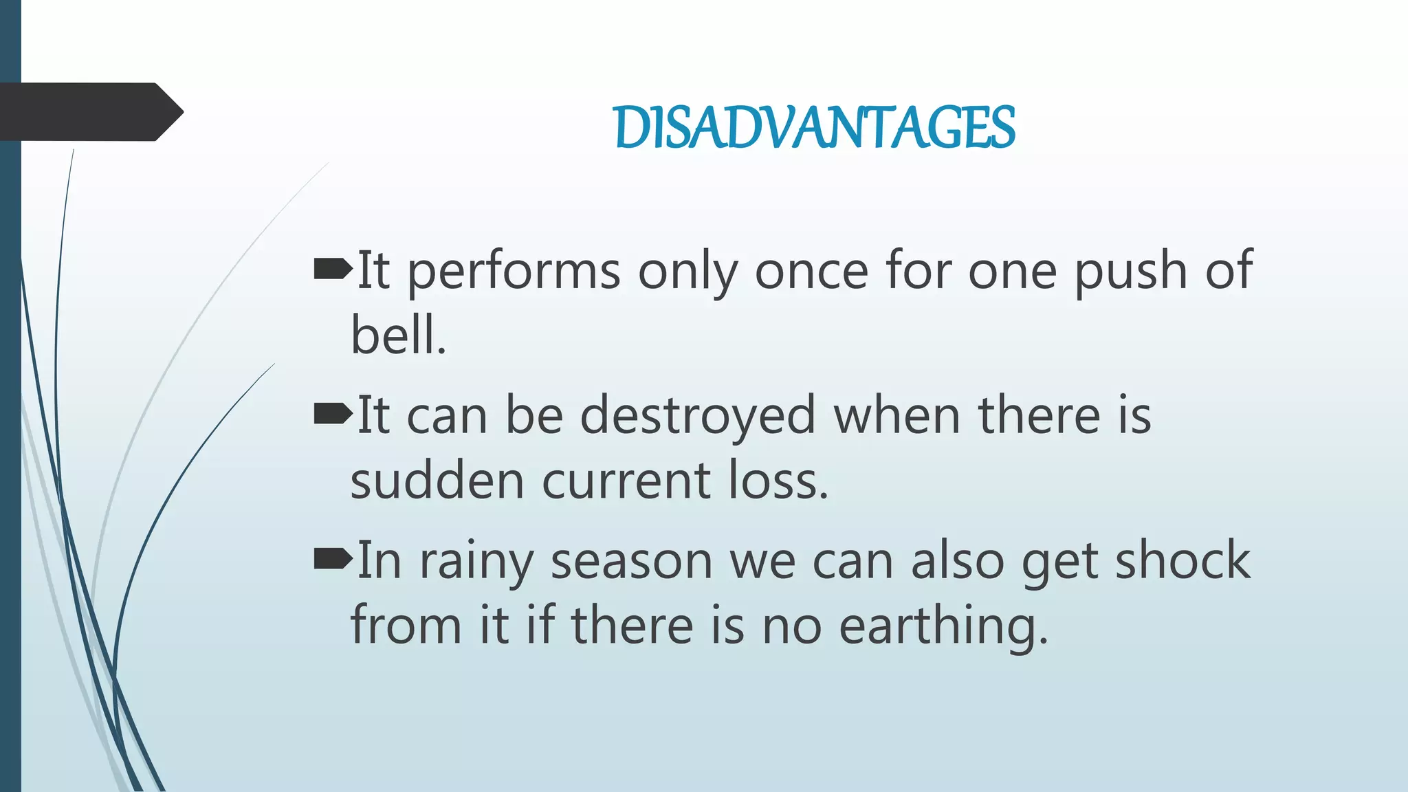 Electric bell | PPTX