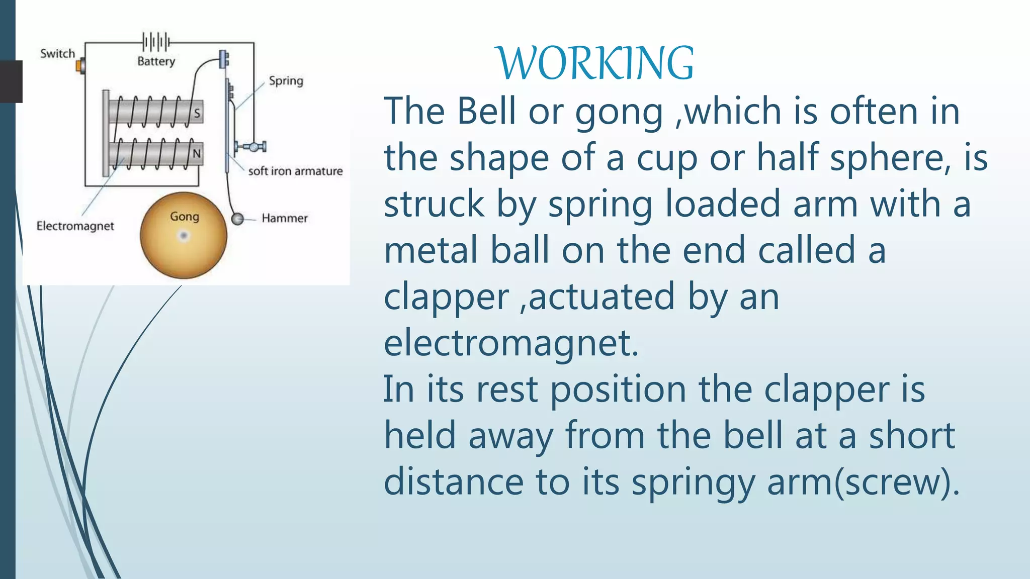 Electric bell | PPTX