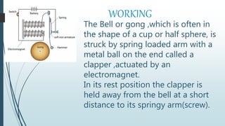 Electric bell | PPTX