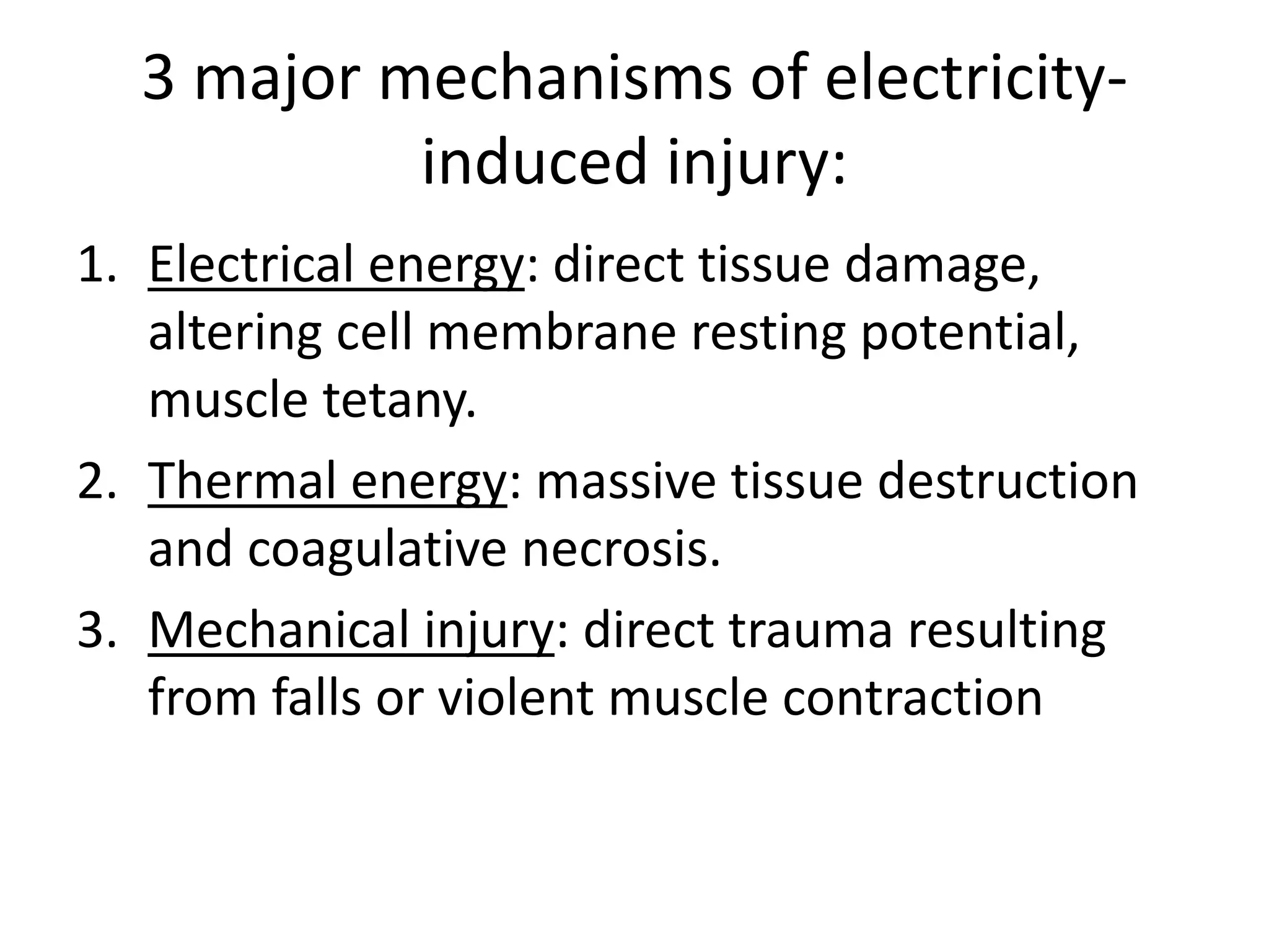 Electric burn injury- diagnosis and management | PPTX