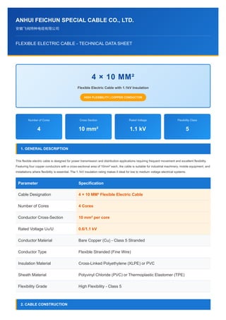 Electric Cable Specification - 4X10MM² 1.1KV.pdf